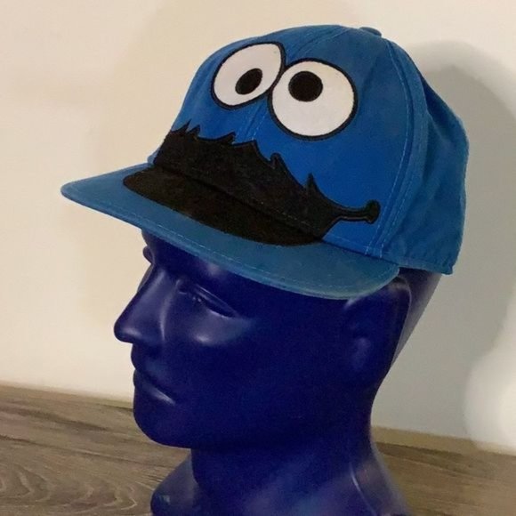 Accessories | Cookie Monster Sesame Street Cap Hat Sm | Poshmark